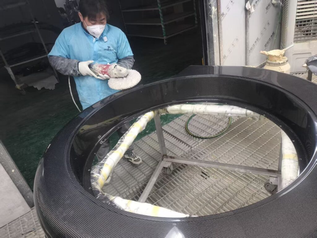 Carbon Fiber Equipment Housing for Industrial OEM Applications